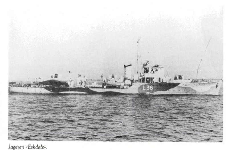 HNoMS Eskdale (L 36) - Minnehallen